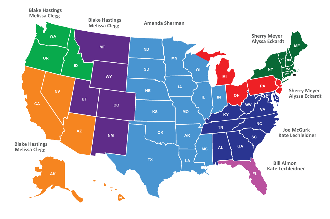 CDM World Territory Map – CDM Inc.